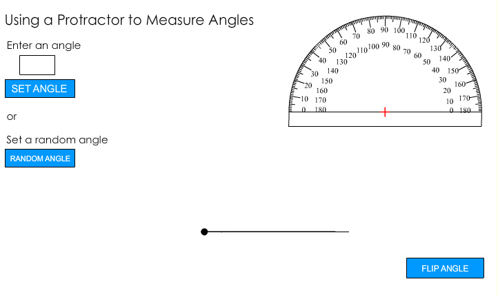 Measuring angles using a protractor - Studyladder Interactive Learning ...